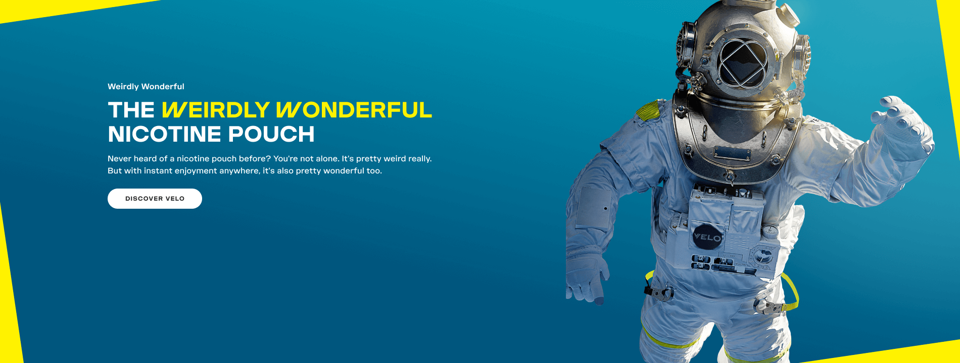 VELO Tobacco Free Nicotine Pouches | VELO Switzerland