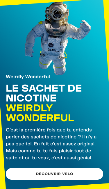 VELO Sachets de nicotine sans tabac | nicotine pouches | VELO Suisse