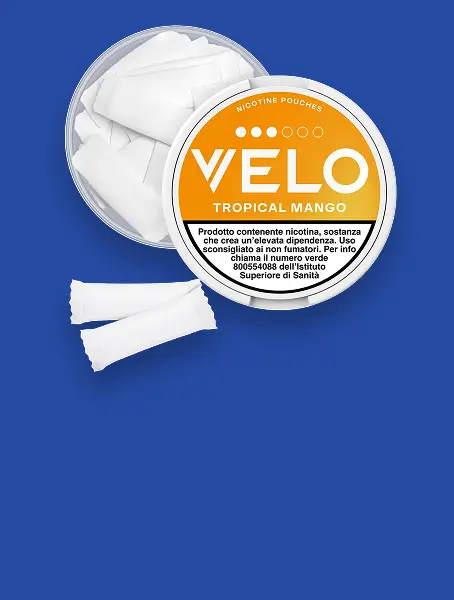 Velo Nicotine Pouches | Sacchetti di nicotina senza tabacco
